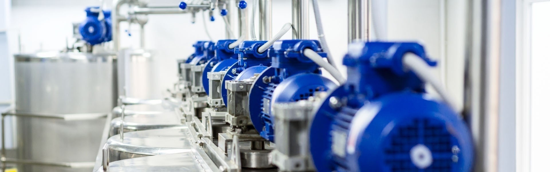 Energy efficient motors at pharmaceutical company