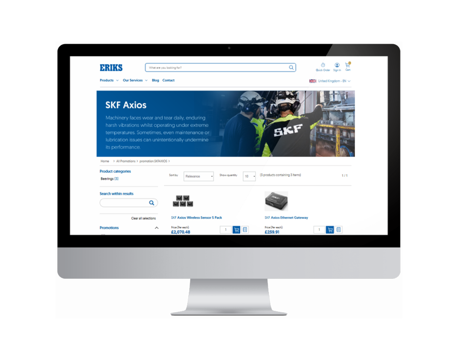 SKF Bearings Solutions | ERIKS UK