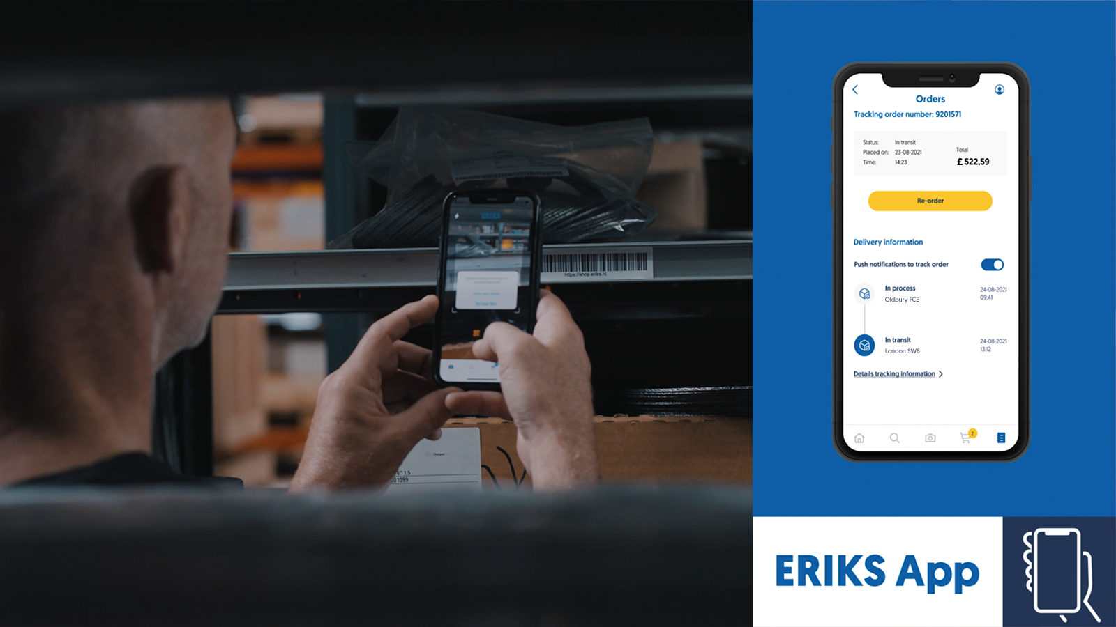 Scan Service | ERIKS App